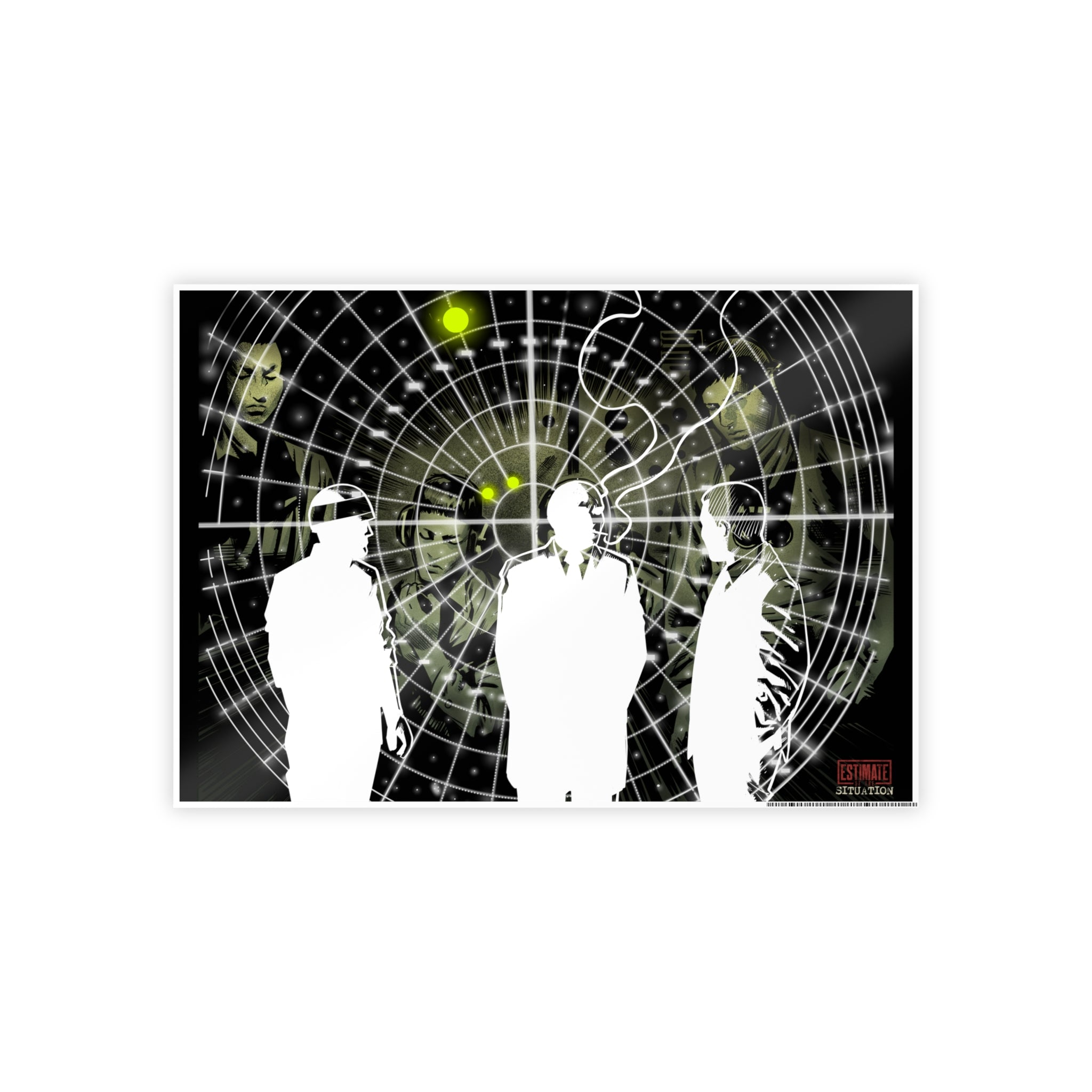 Radar Sighting Sighting Glossy Poster – Blacktielabs